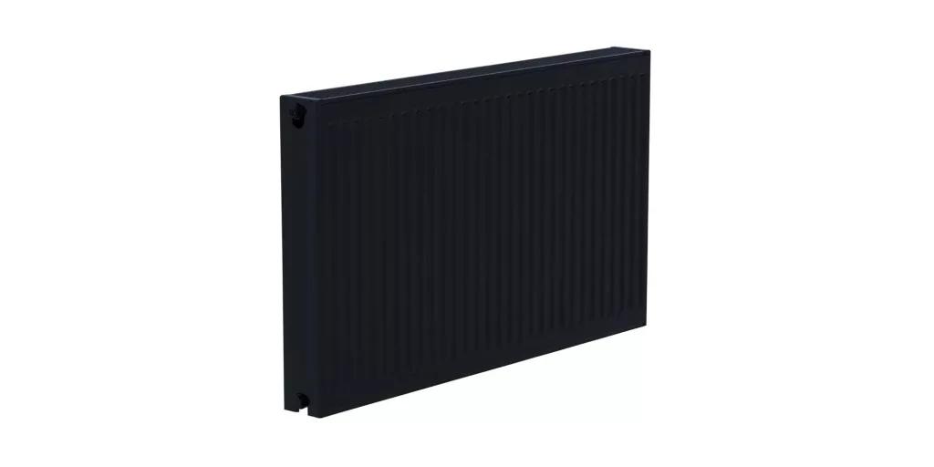 EURAD PLUS 22k 600x1200 mm kétsoros acéllemez fekete lapradi